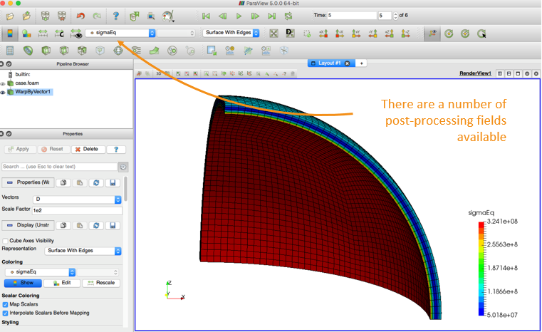 My First Solid Case: hotSphere | solids4foam